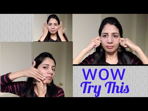 1 Effective FACE YOGA EXERCISE To Fix HOLLOW, SUNKEN or PUFFY EYES ...