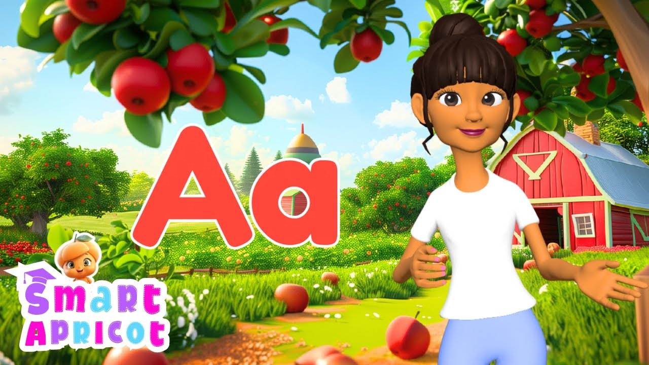 A for Apricot - Learn the Alphabet for Toddlers | ABC Phonics Lesson ...
