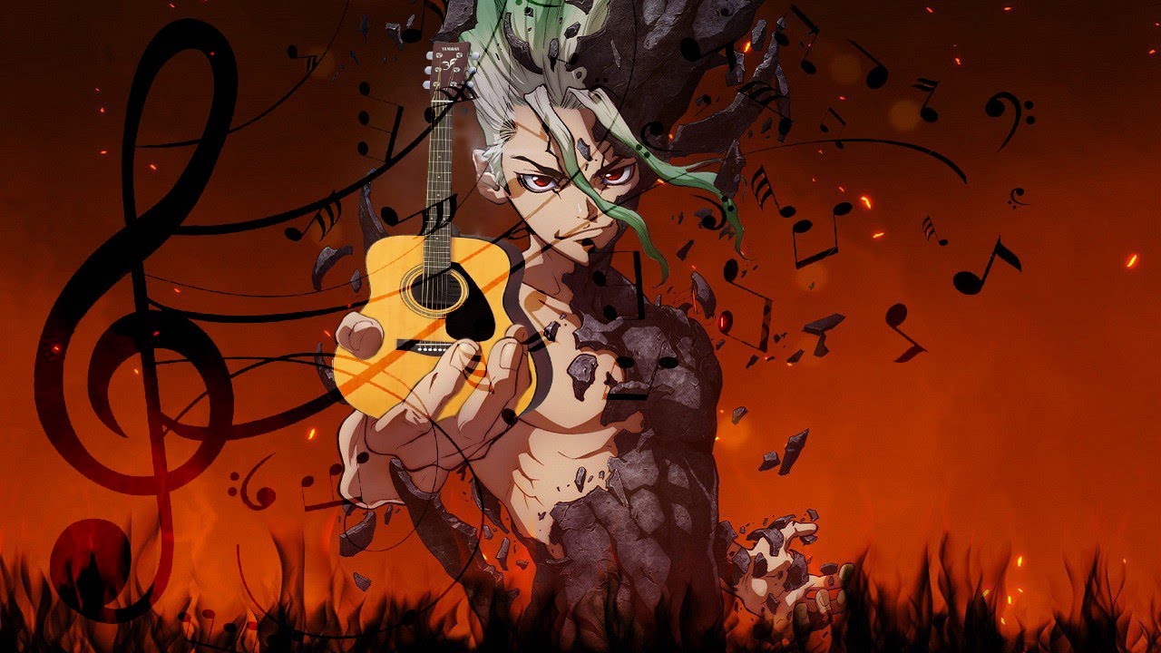 How to play Dr Stone 1° Ending / Como tocar Life de Dr Stone Tutorial ...