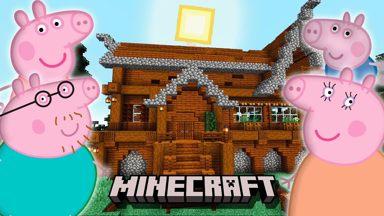 Peppa Pig Play Minecraft 32 - YouTube
