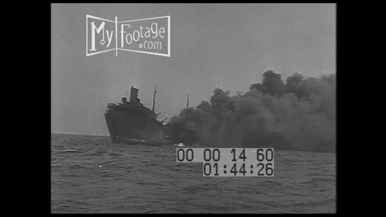 1942 German U-578 Sunk R.P. Resor Off Coast of New Jersey - YouTube