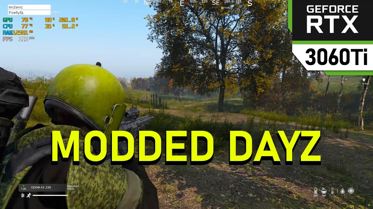 DAYZ | FULLY MODDED | RTX 3060Ti | RYZEN 7 5800x | ULTRA GRAPHICS | # ...