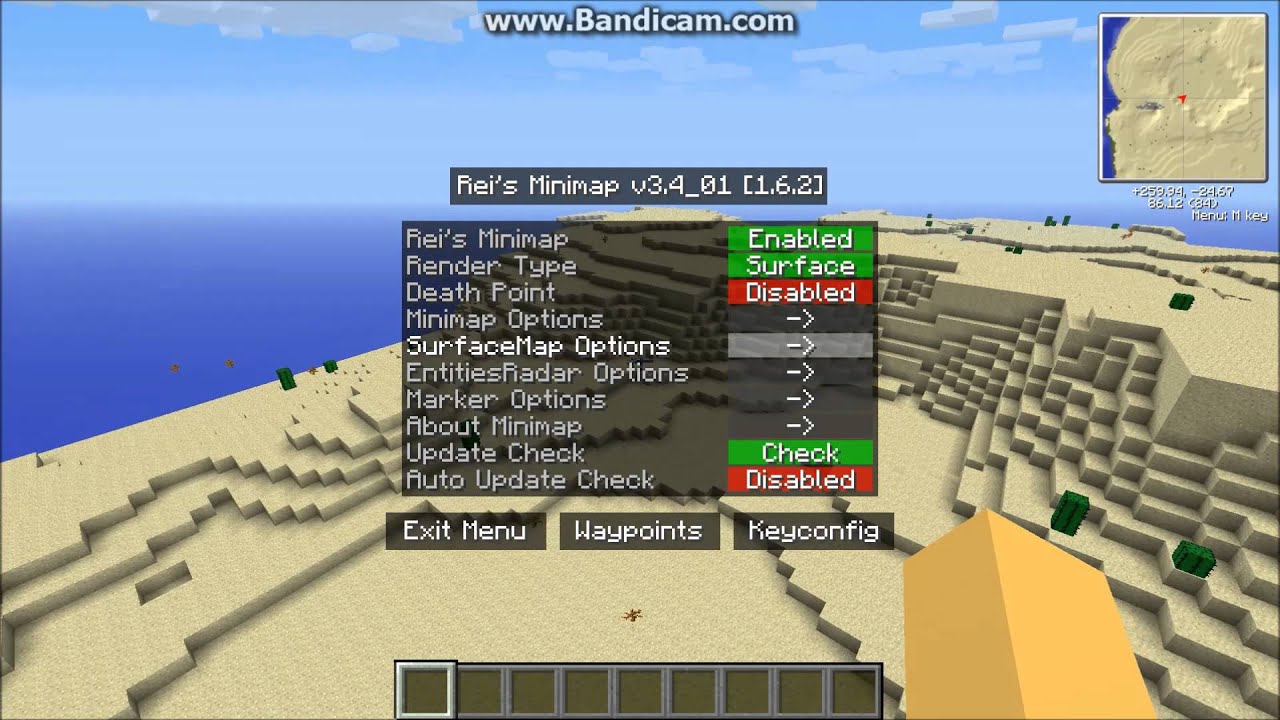 Minecraft how to download rei's minimap - YouTube