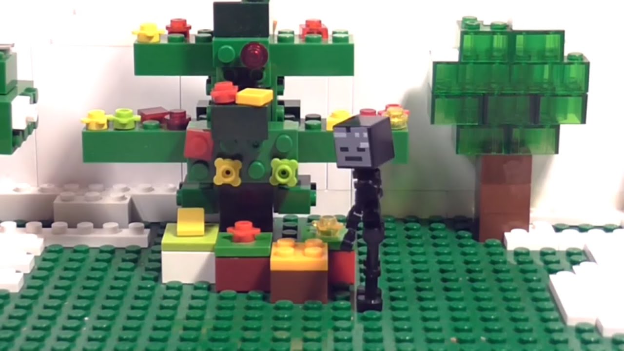 Lego Minecraft Adventure. Christmas presents - YouTube