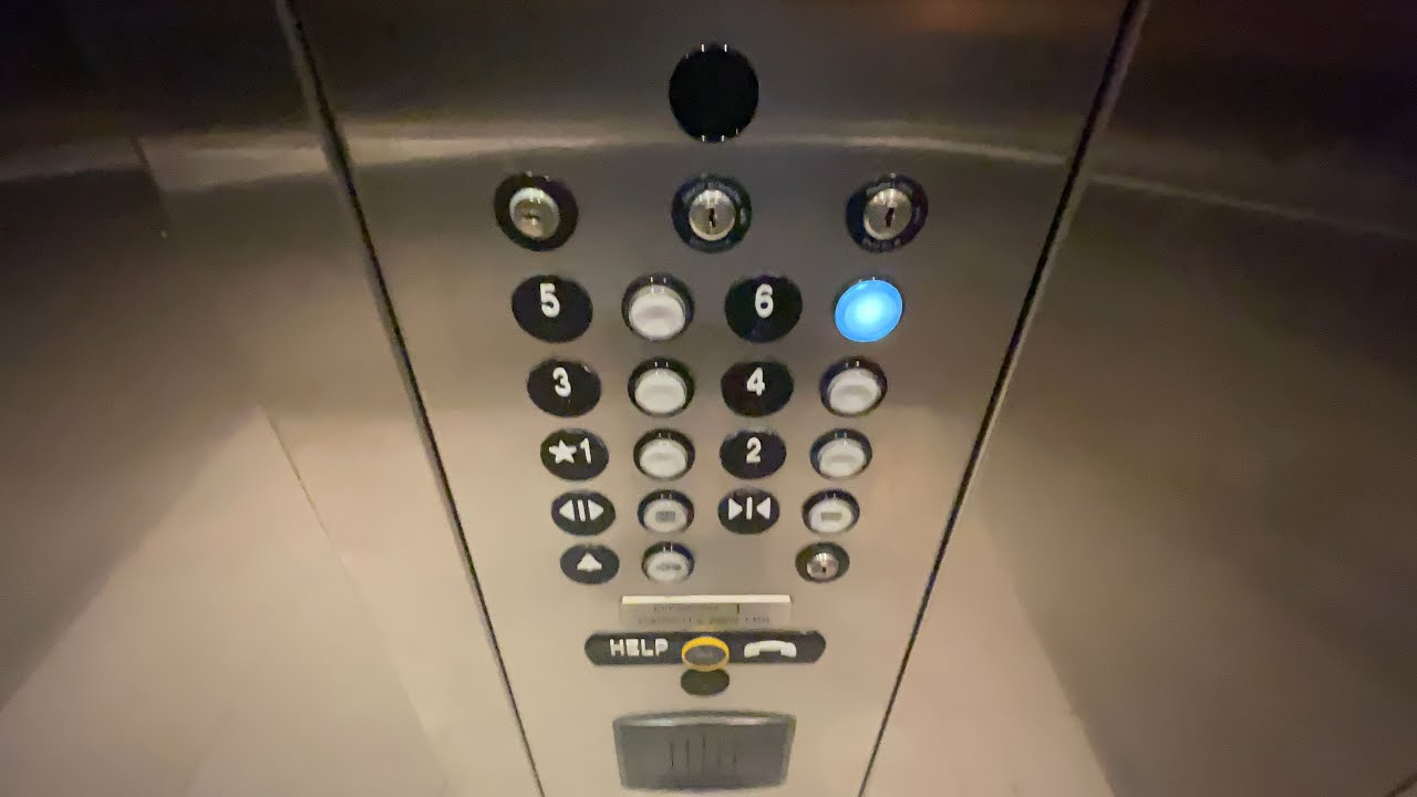 Elevators at Aloft Hotel Franklin cool springs - YouTube