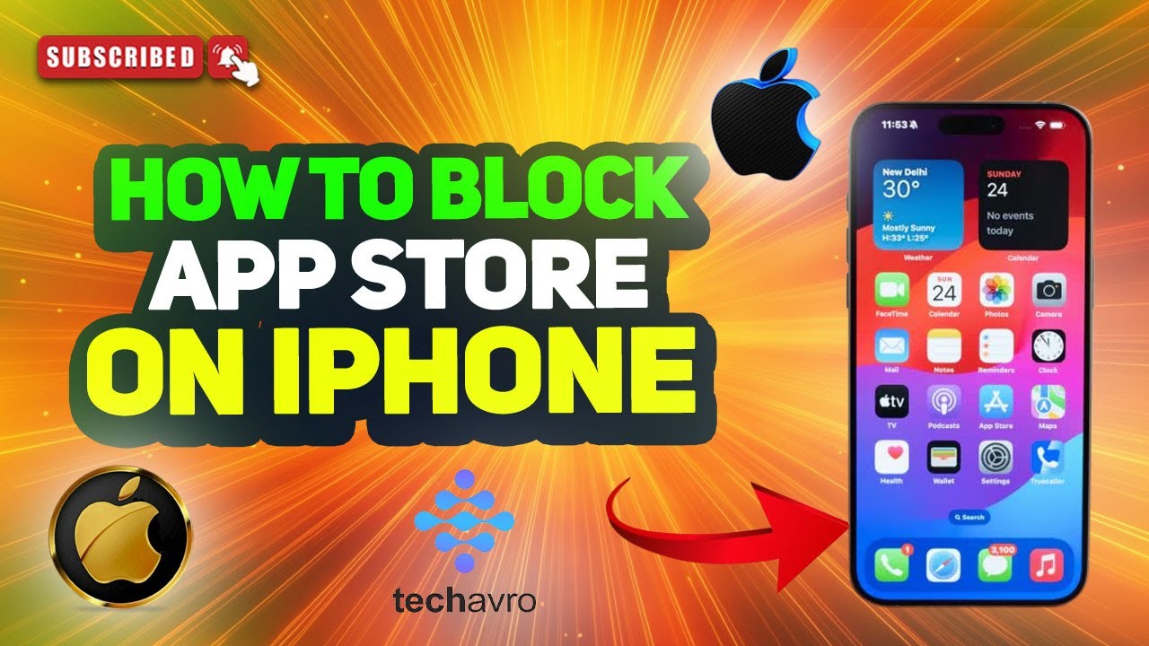 How to block app store on iPhone 2025 - YouTube