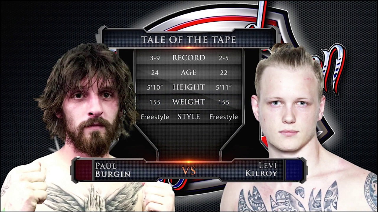 Caged Aggression XXI "The Champions" Night 1. Fight 2. Paul Burgin vs Levi Kilroy - YouTube