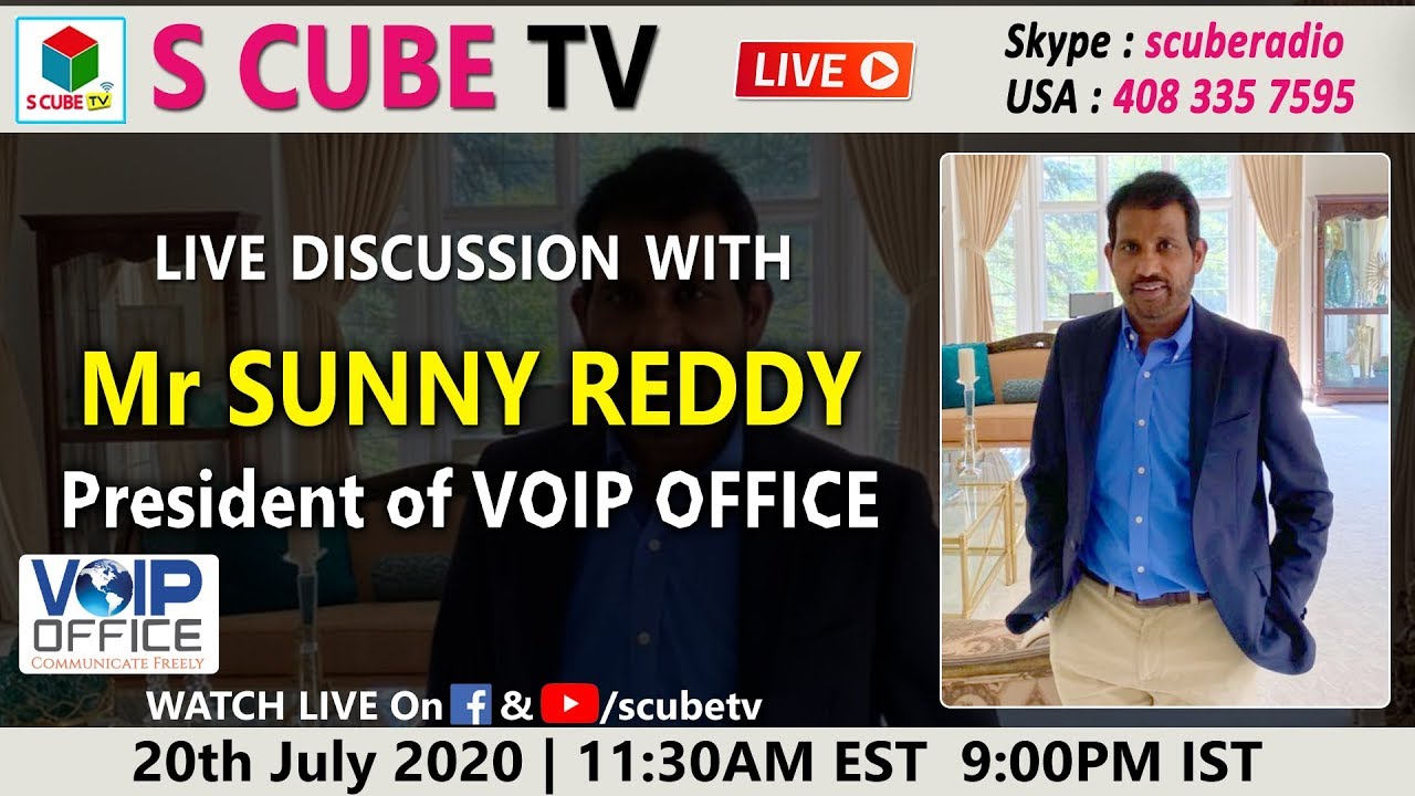 Special Discussion with Mr. Sunny Reddy | President of VOIP OFFICE | S ...