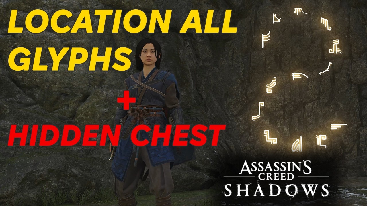 Assassin's Creed Shadows Glyph Location - Isu Door Puzzle [FULL GUIDE ...