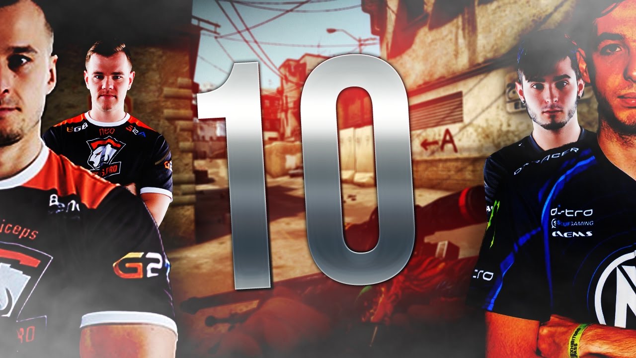 RANKING TOP 10 AKCJI w CS:GO 2016 ROKU! - YouTube