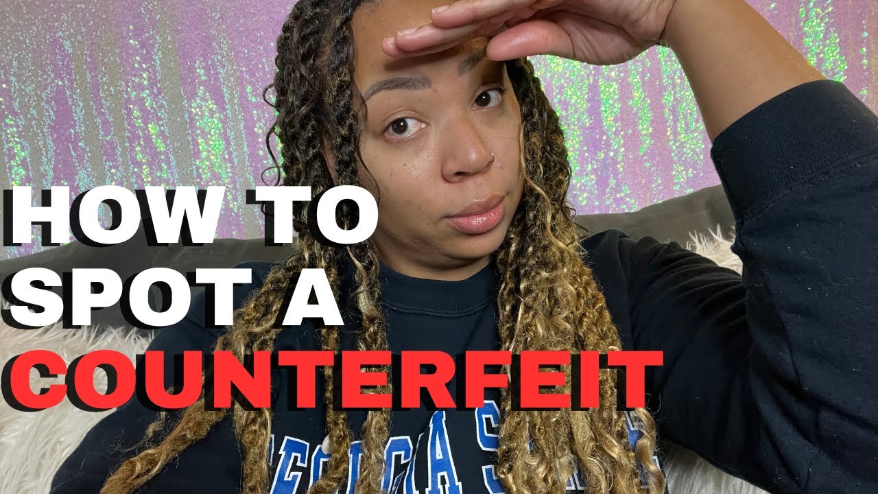 How to Spot a Counterfeit - YouTube