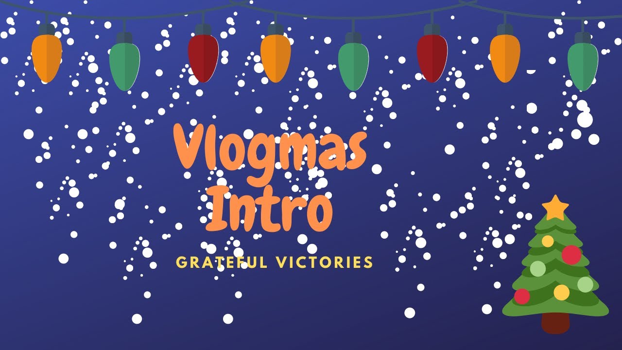 Vlogmas Intro 2021 - YouTube