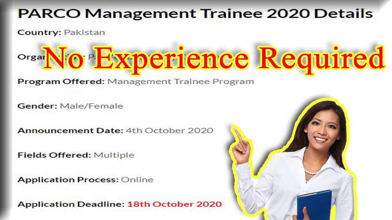 PARCO Management Trainee 2020 | Application Now Open || Knowlege is ...