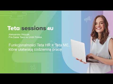 Funkcjonalności Teta HR i Teta ME ułatwiające pracę | Teta Sessions 4U - YouTube