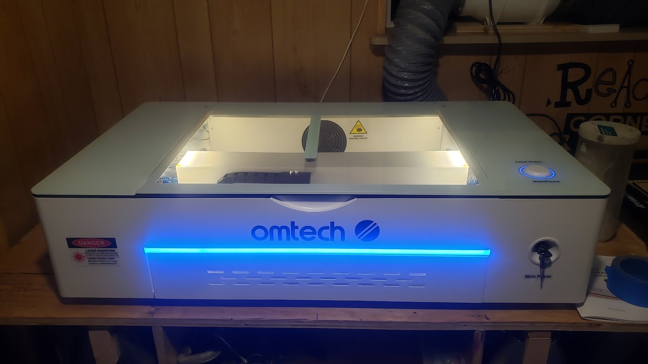 Omtech Polar Gantry issues 01 - YouTube