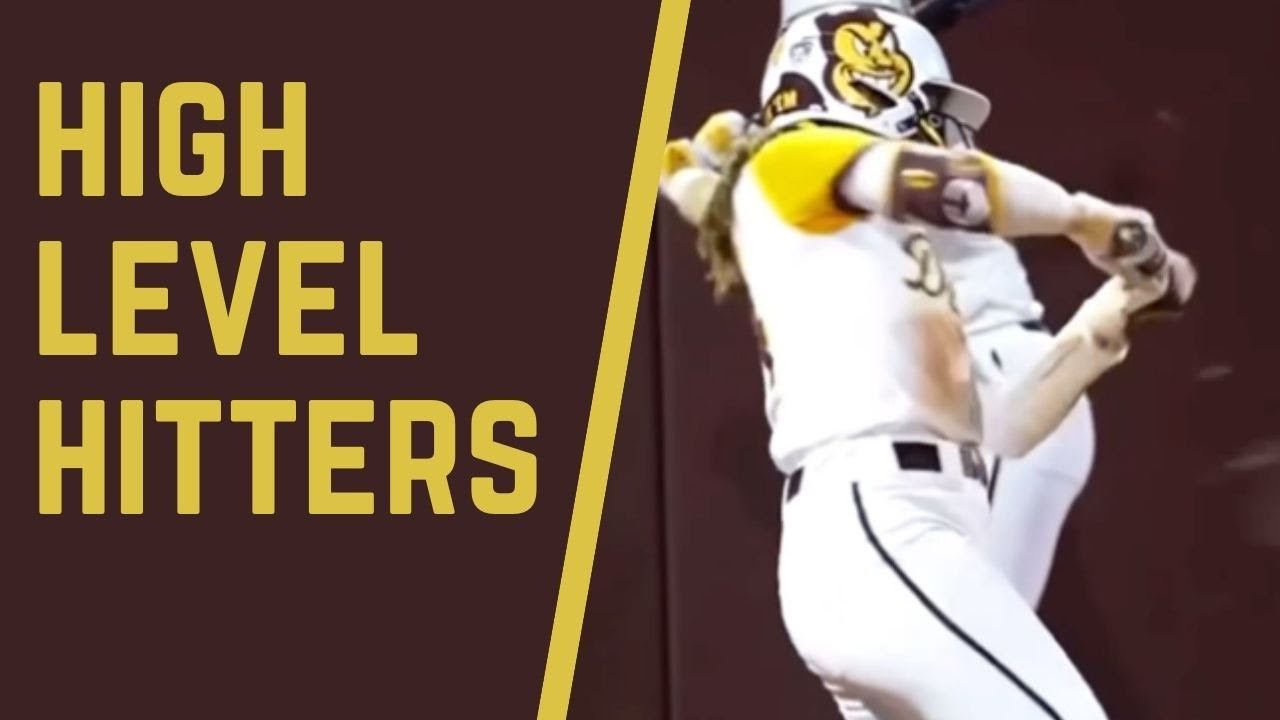 High Level Hitters Swing Like This! [Softball Hitting Tips] - YouTube