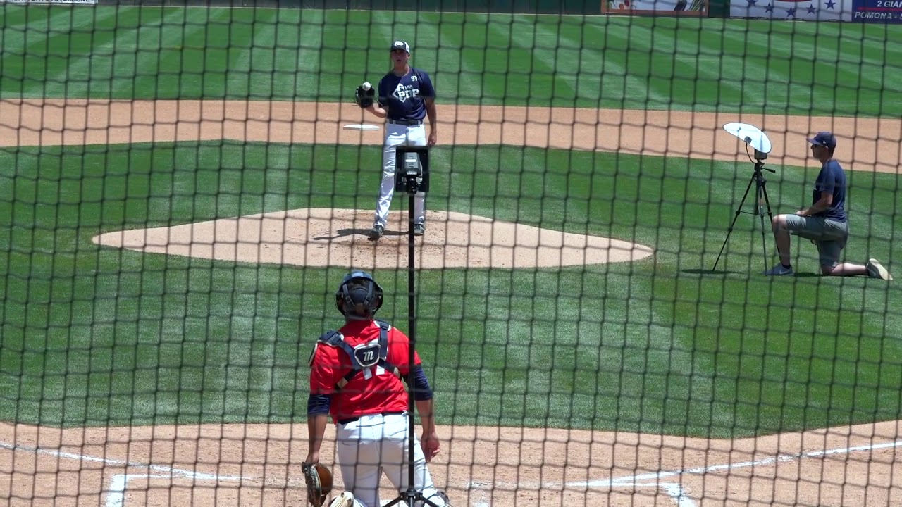 Jake Blawn, Santiago High School LHP (2018 MLB PDP) - YouTube