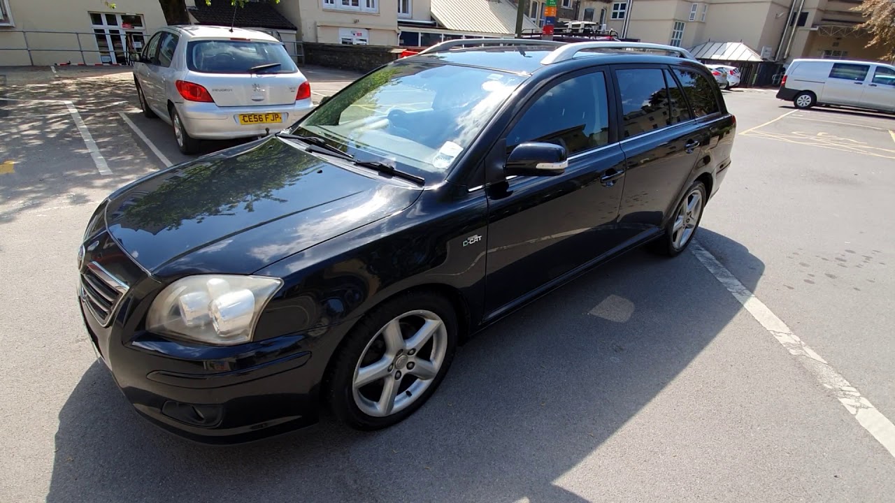 2008 Toyota Avensis D4D T180 Estate Interior and Exterior Video View ...
