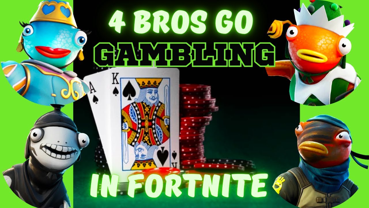 4 Bros find out Blackjack in Fortnite is FUN!? - YouTube