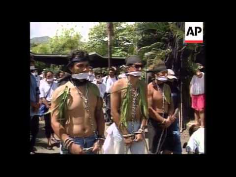 Tahiti - Anti-Nuclear Test Demonstration