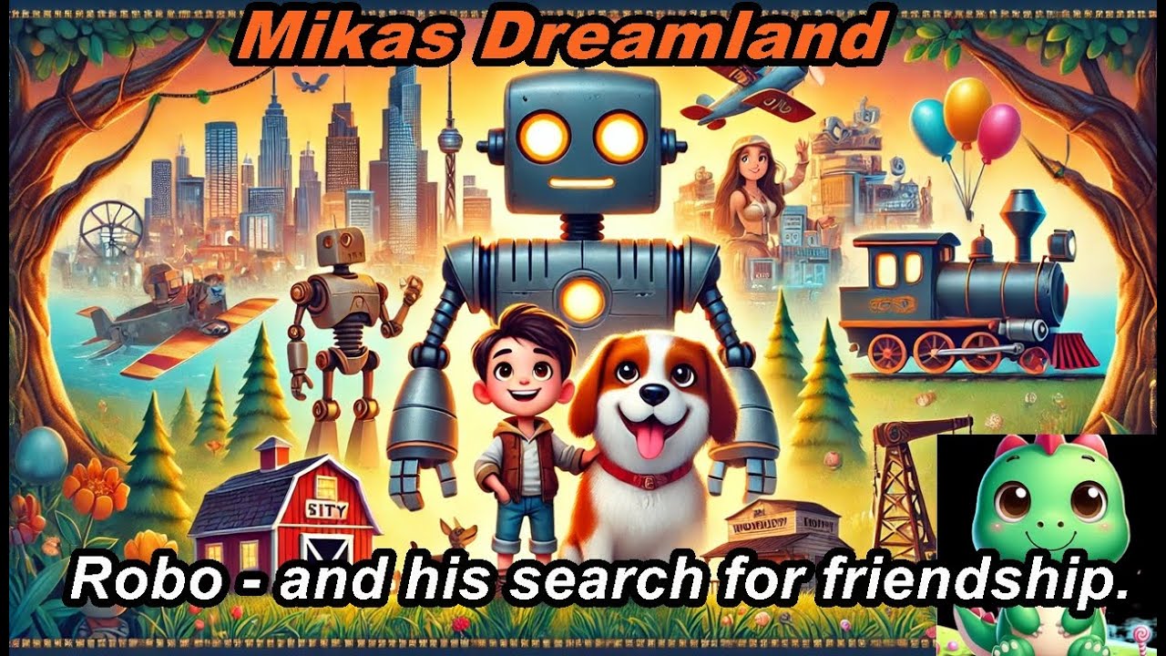 Robo the Robot and his search for friendship | Stories for Bedtime ...