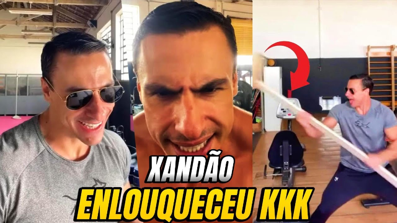 XANDÃO NA ACADEMIA MELHORES MOMENTOS - YouTube