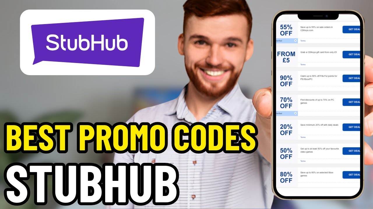 HOW TO GET BEST STUBHUB PROMO CODES | STUBHUB DISCOUNT CODES (2025 ...