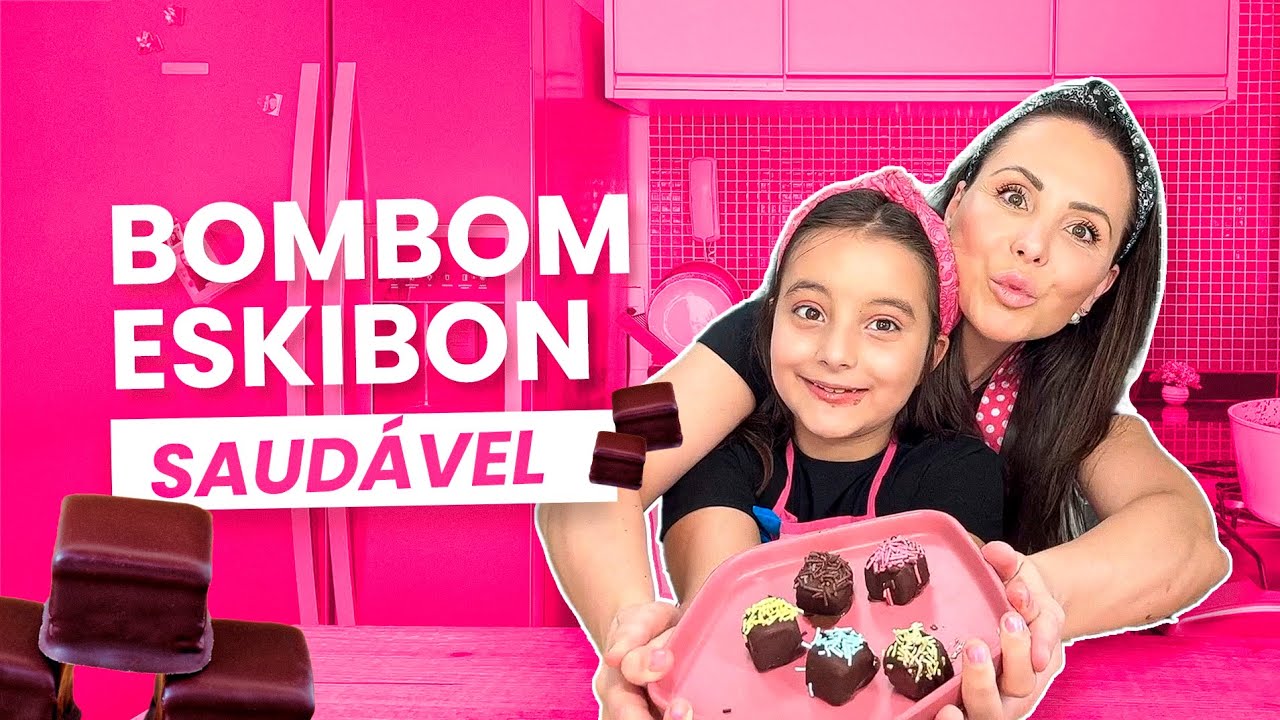 APRENDA MINI ESKIBON SAUDÁVEL | BOMBOM GELADO DE SORVETE - YouTube
