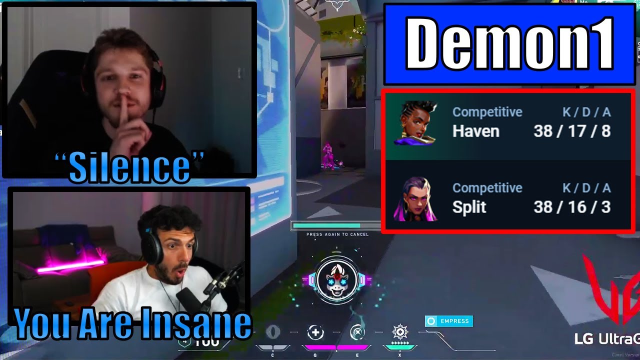 EG Demon1 Dropped Two 38 Bombs Games Back To Back | Split & Haven | Reyna & Astra | VALORANT ...