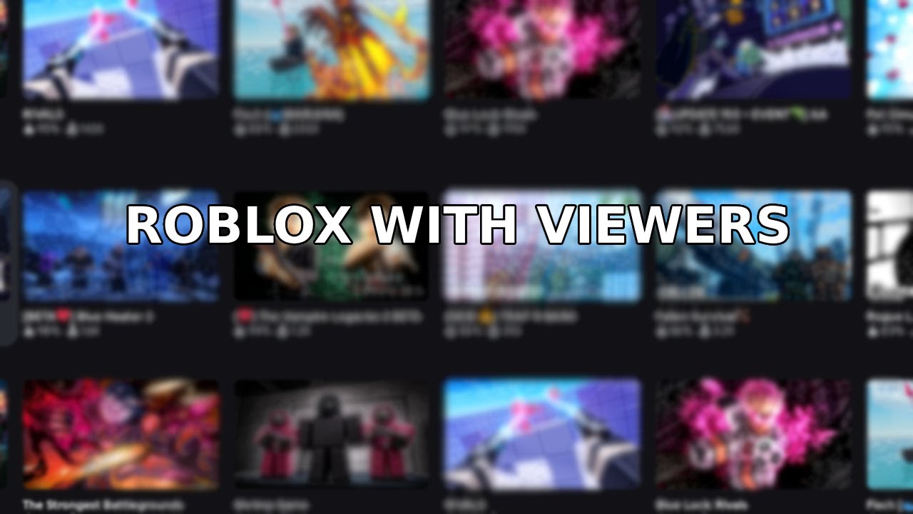 PLAYING ROBLOX WITH VIEWERS (LIVE🔴) - YouTube