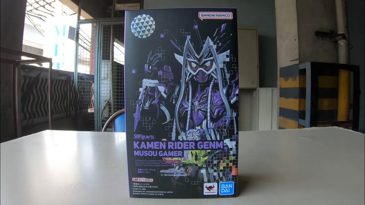 Unboxing : S.H.Figuarts - Kamen Rider Genm - Musou Gamer _ Kamen Rider ...