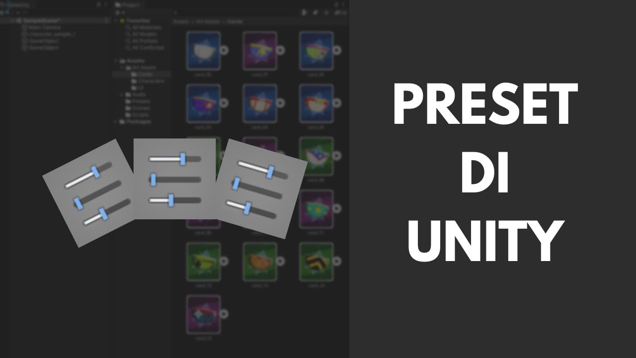 Preset - Mudahkan setting asset dengan fitur tersembunyi dari Unity ...