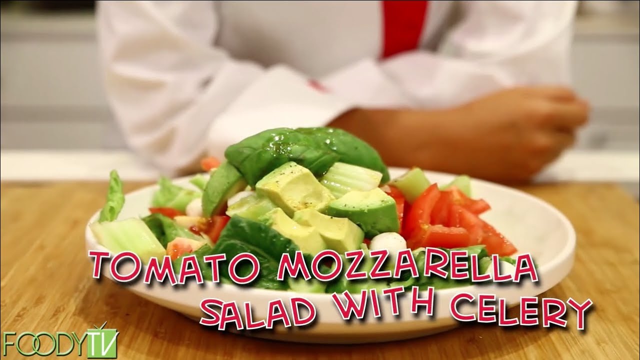 Cook Time with Remmi - S3 Ep.3 - Tomato Mozzarella Salad with Celery ...