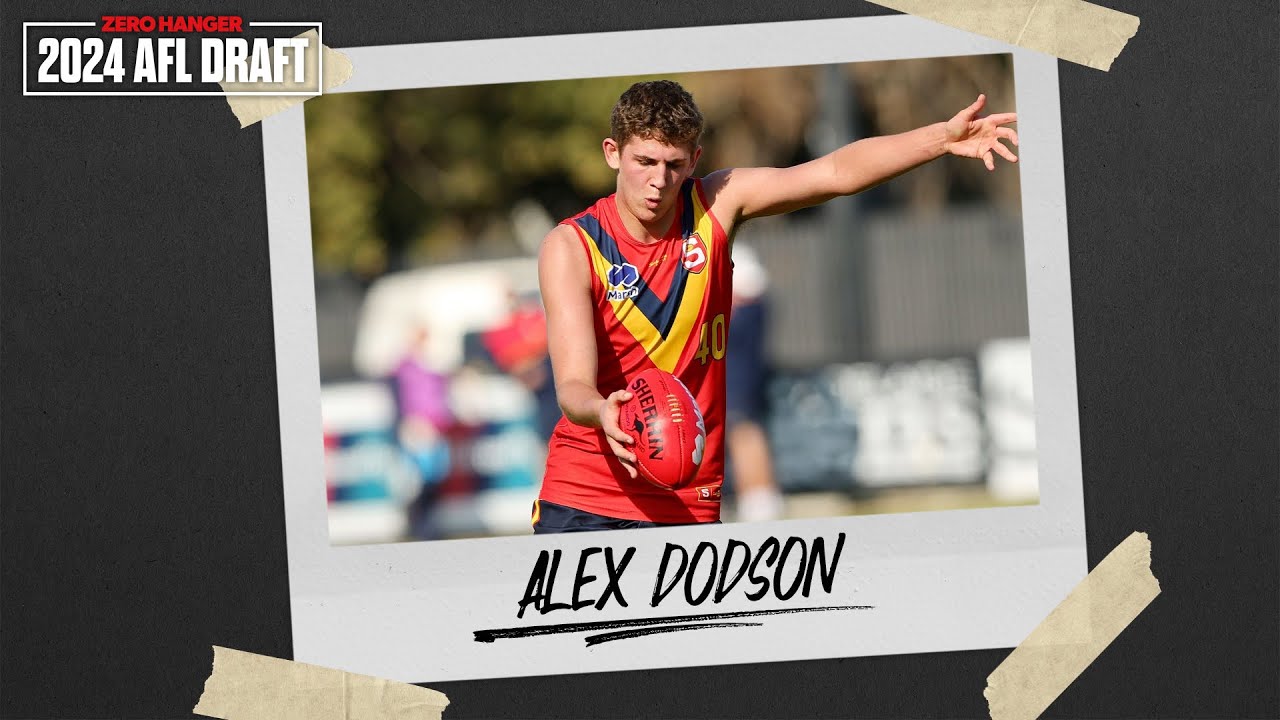 Alex Dodson - 2024 AFL Draft Prospect | Zero Hanger TV - YouTube