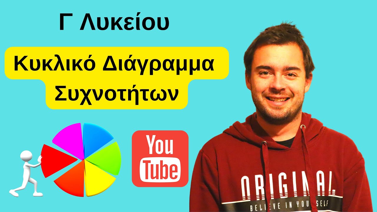 Τι είναι το κυκλικό διάγραμμα συχνοτήτων-Μαθηματικά Γ' Λυκείου - YouTube