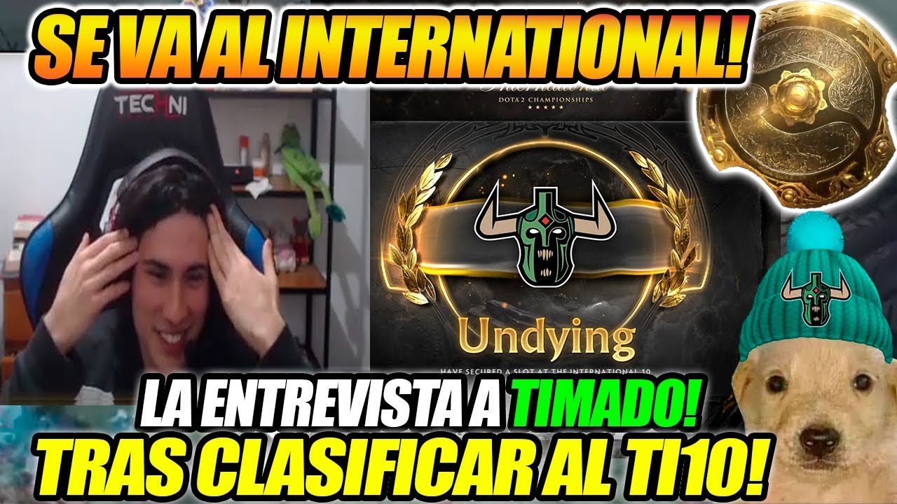 QUÉ ORGULLO🥰! ENTREVISTA DE TIMADO TRAS CLASIFICAR AL INTERNATIONAL 10 ...