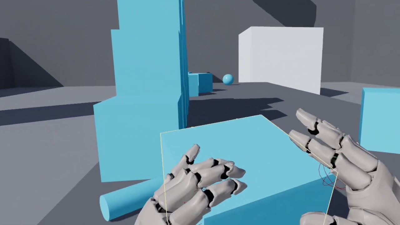 Basic VR Animated fingers - YouTube