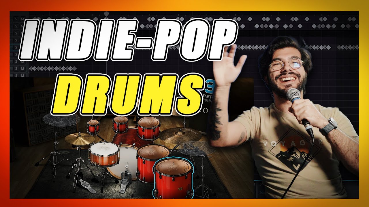HOW TO - Indie Pop Drums Using Superior Drummer - YouTube