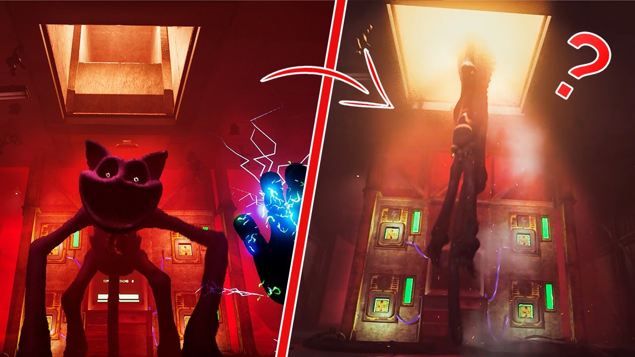 Where did the Prototype take CatNap??? I Found Secret Room! - YouTube