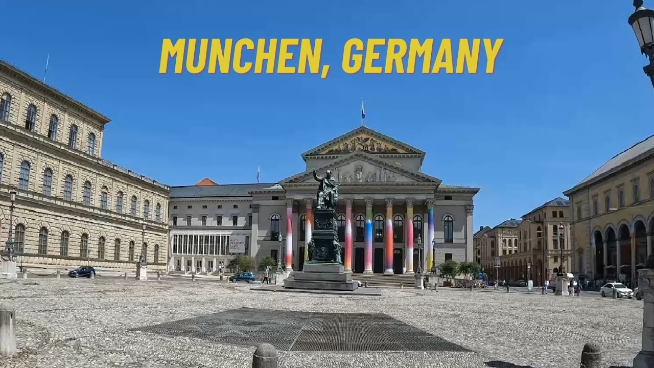 Walking Tour Of Munich - Munchen - Germany - YouTube