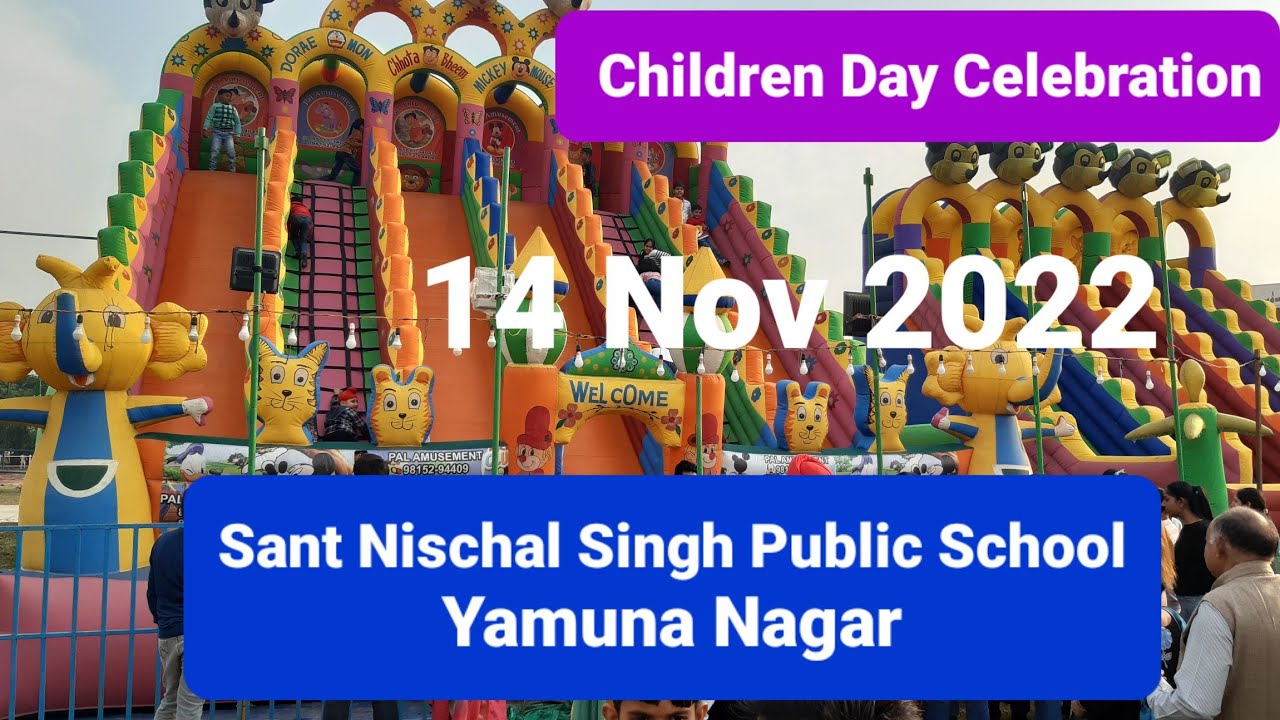 Children Day Celebration in Sant Nischal Singh Public School - YouTube