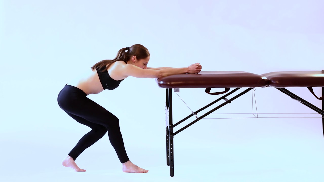 Step back flexion in standing - YouTube