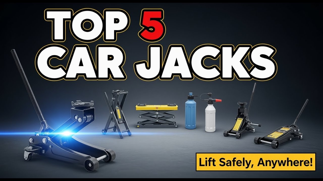 TOP 5 Best Portable Car Jacks 2026 | Lift Your Vehicle Safely, Anywhere ...