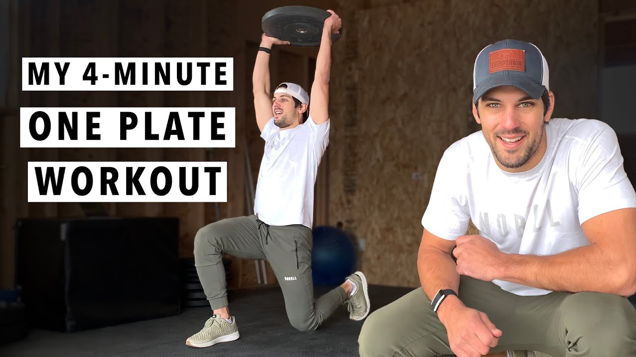 My 4-Minute "One Plate Workout" | Ash Crawford - YouTube
