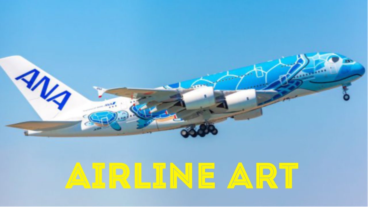 The Beautiful Colors of Custom Airline Livery - YouTube