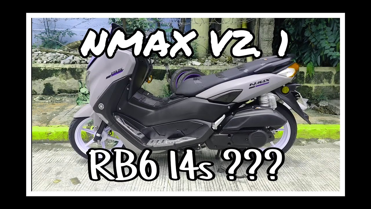 NMAX V2. 1. RACING BOY size 14's convertion??? from nmax v1??? - YouTube
