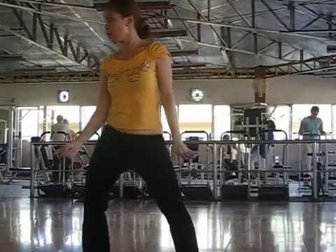 Staying alive dance instruction - YouTube