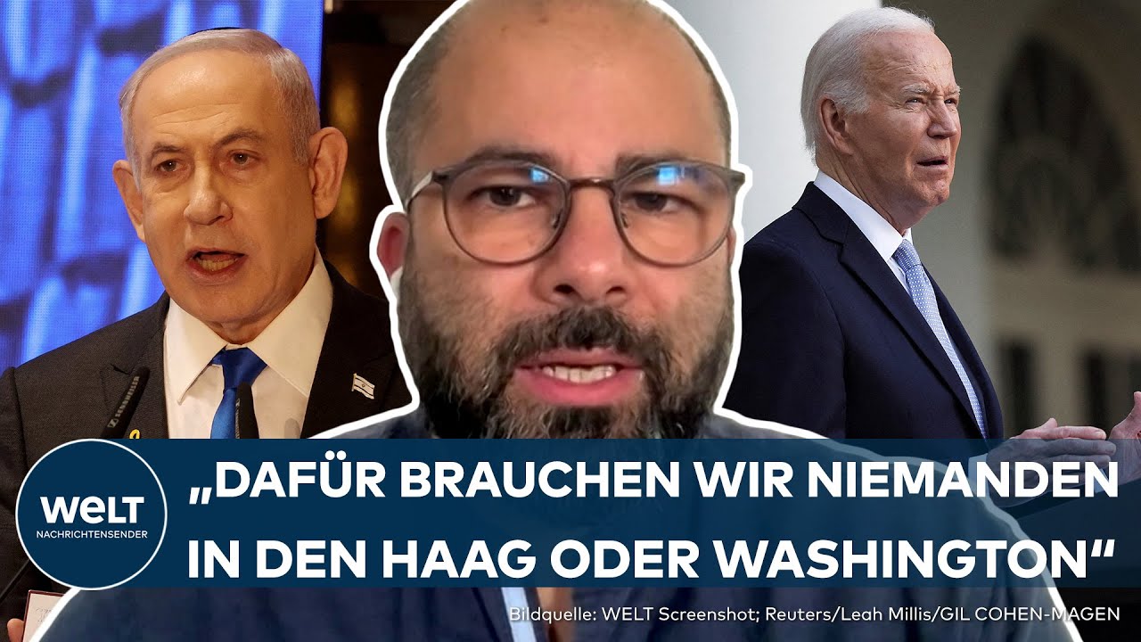 ISRAEL: "Es ist ein Skandal!" Ex-IDF-Sprecher Arye Shalicar zum Haftbefehl gegen Benjamin ...