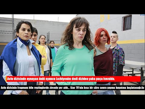 Avlu dizisinde oynayan ünlü oyuncu Lezbiyenim dedi diziden yaka paça kovuldu.