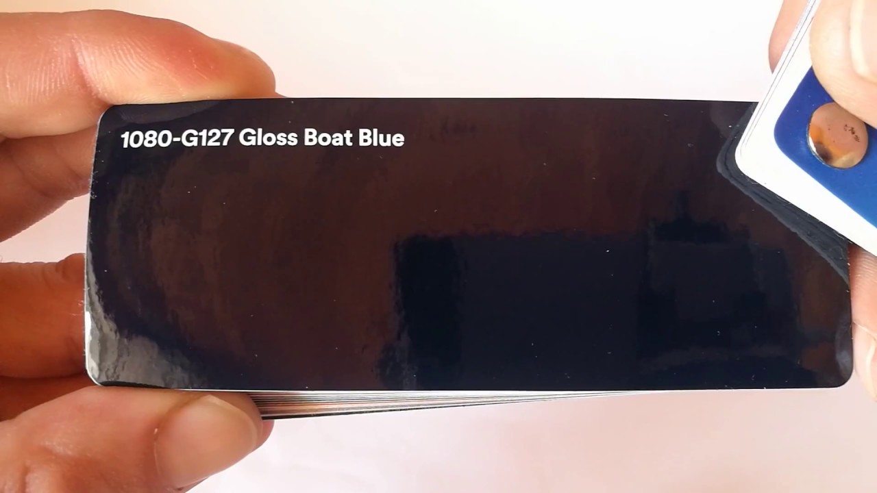 3M™ Gloss Boat Blue 1080-G127 Wrap Film Gloss - YouTube